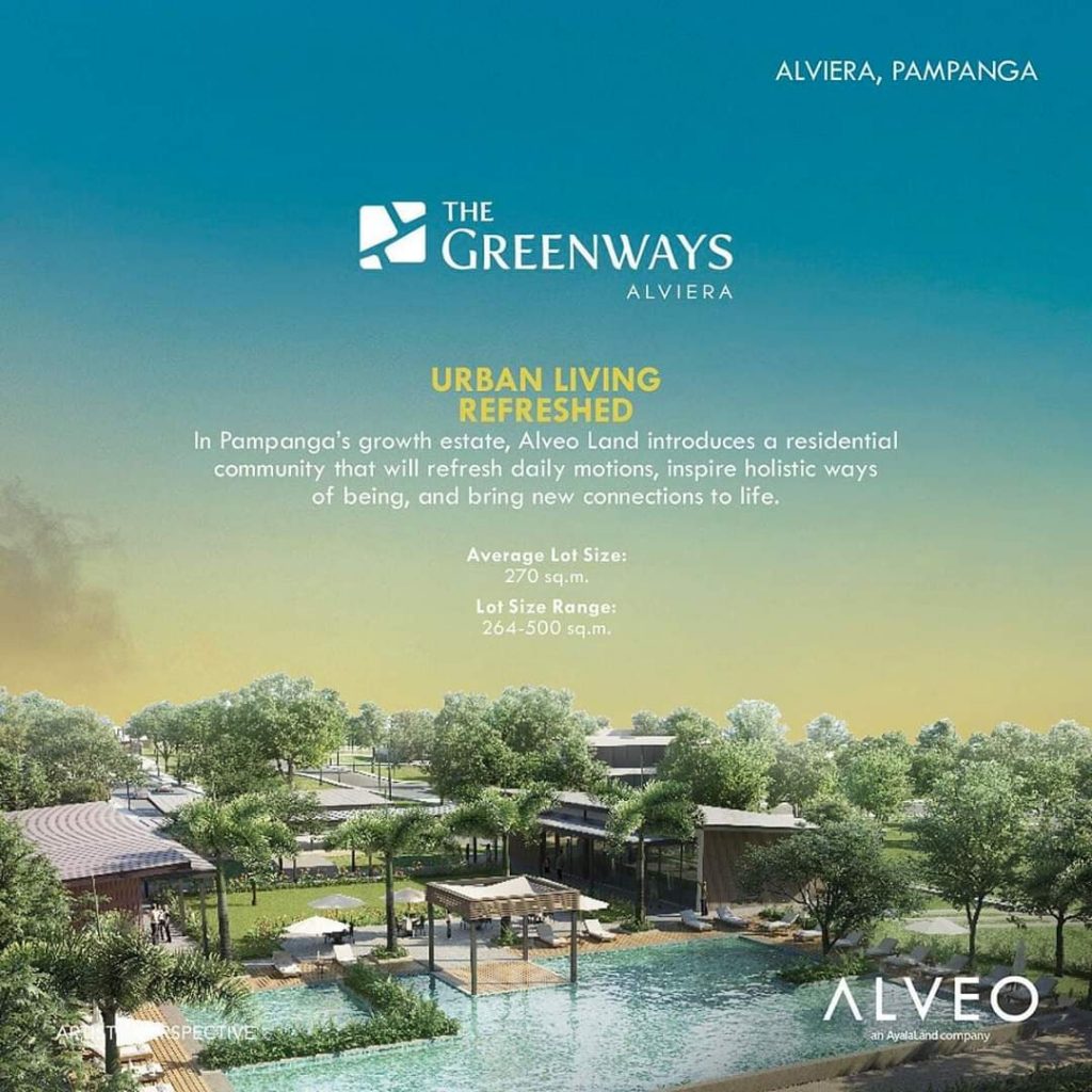 Greenways Subdivision by Alveo land (Ayala) Prime Lots for Sale